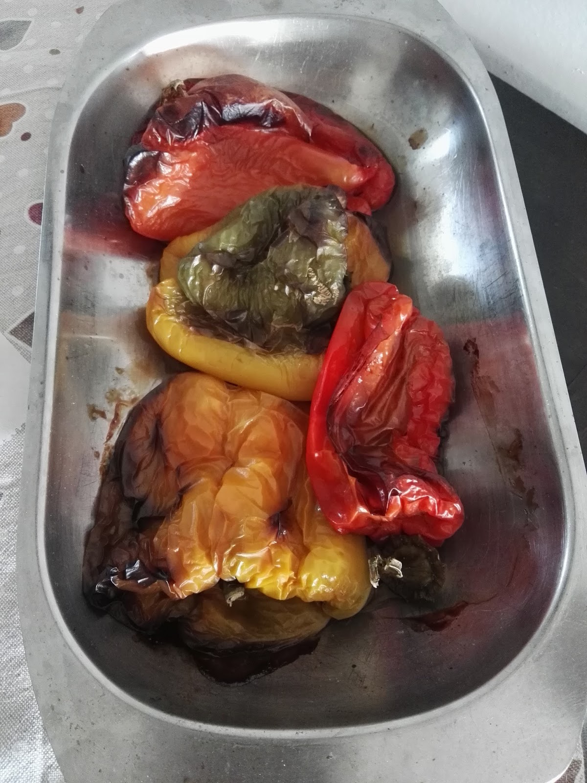 Peperoni al forno con bagna cauda