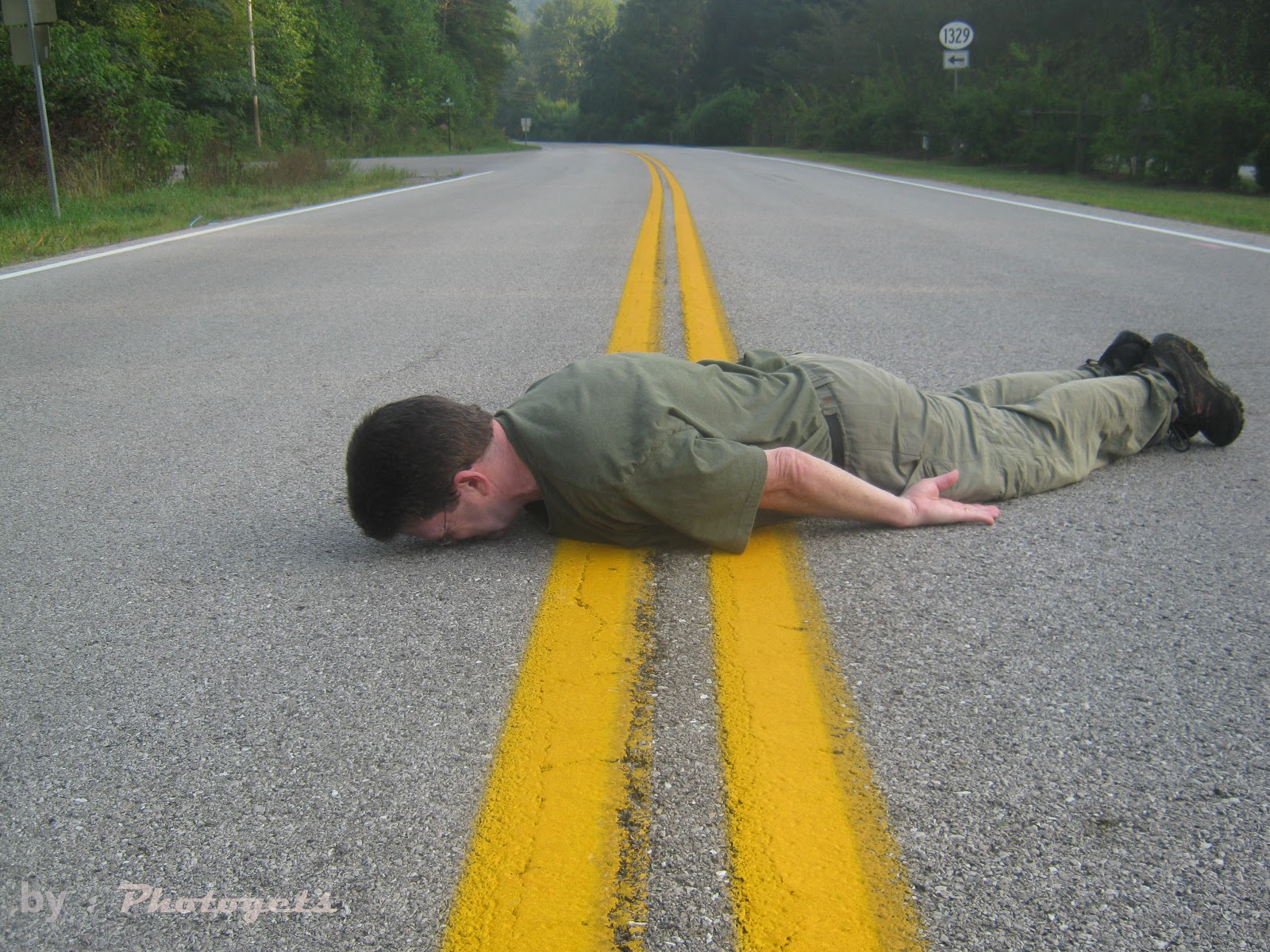 Planking In The Road Photograph | (Photos Area