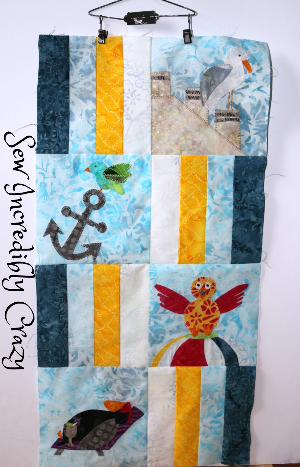Sew Incredibly Crazy: The Complete 2017 Sun, Sand, and Sea Block of the ...