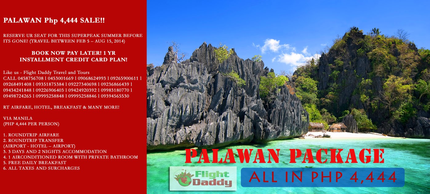 Affordable Boracay, Palawan and Bacolod Packages by Flightdaddy ...