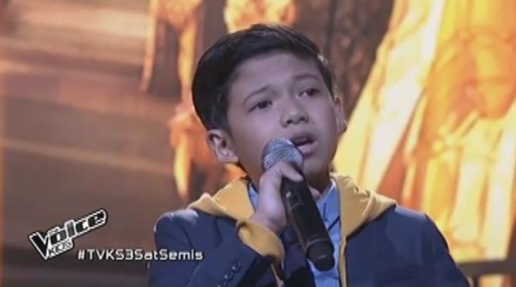 VIDEO: Justin Alva sings 'Open Arms' on Voice Kids Philippines Live ...