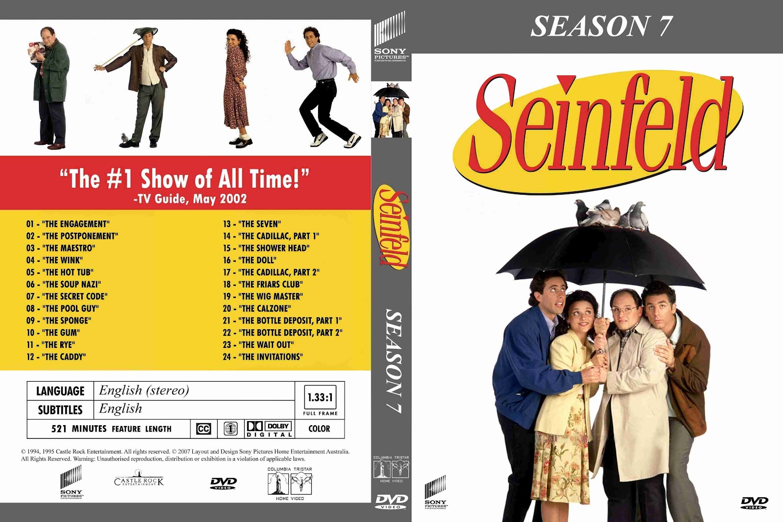 VIDEOCLIPS - ACTUALIZADO 04 / JULIO /2020: SEINFELD TEMPORADA 7