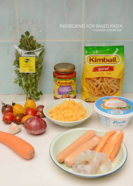 CHASING FOOD DREAMS: Baked Kimball Sos Spageti Tomyam Pasta (specially ...