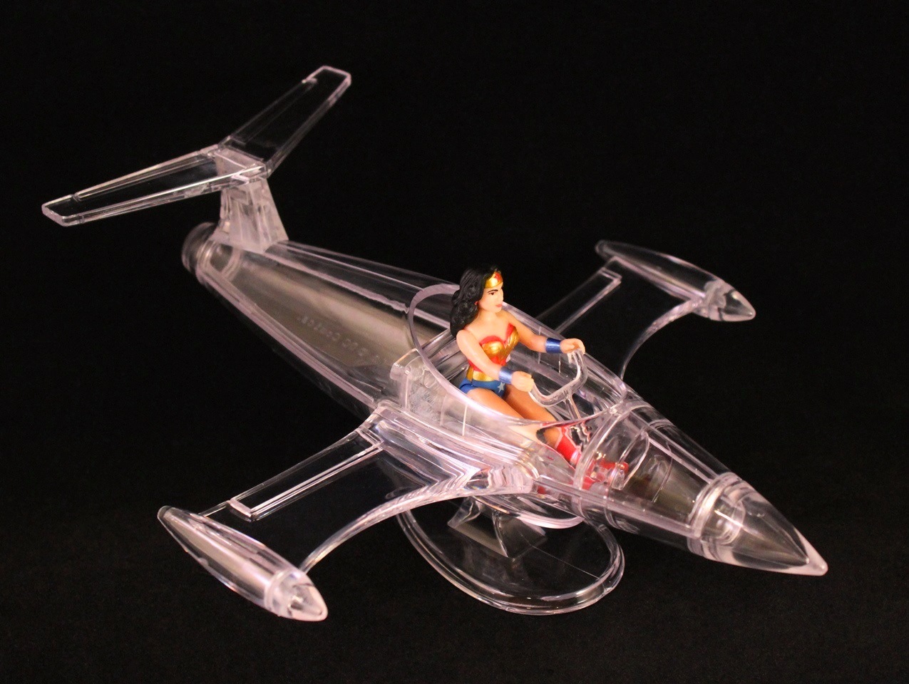 She's Fantastic: Invisible Jet with Mini Retro WONDER WOMAN!