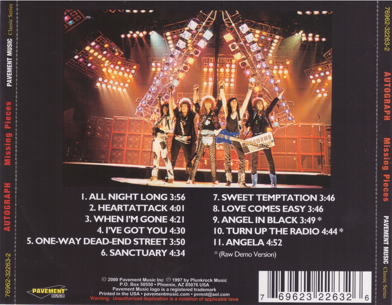 Cries from the Quiet World: Autograph "Missing Pieces"