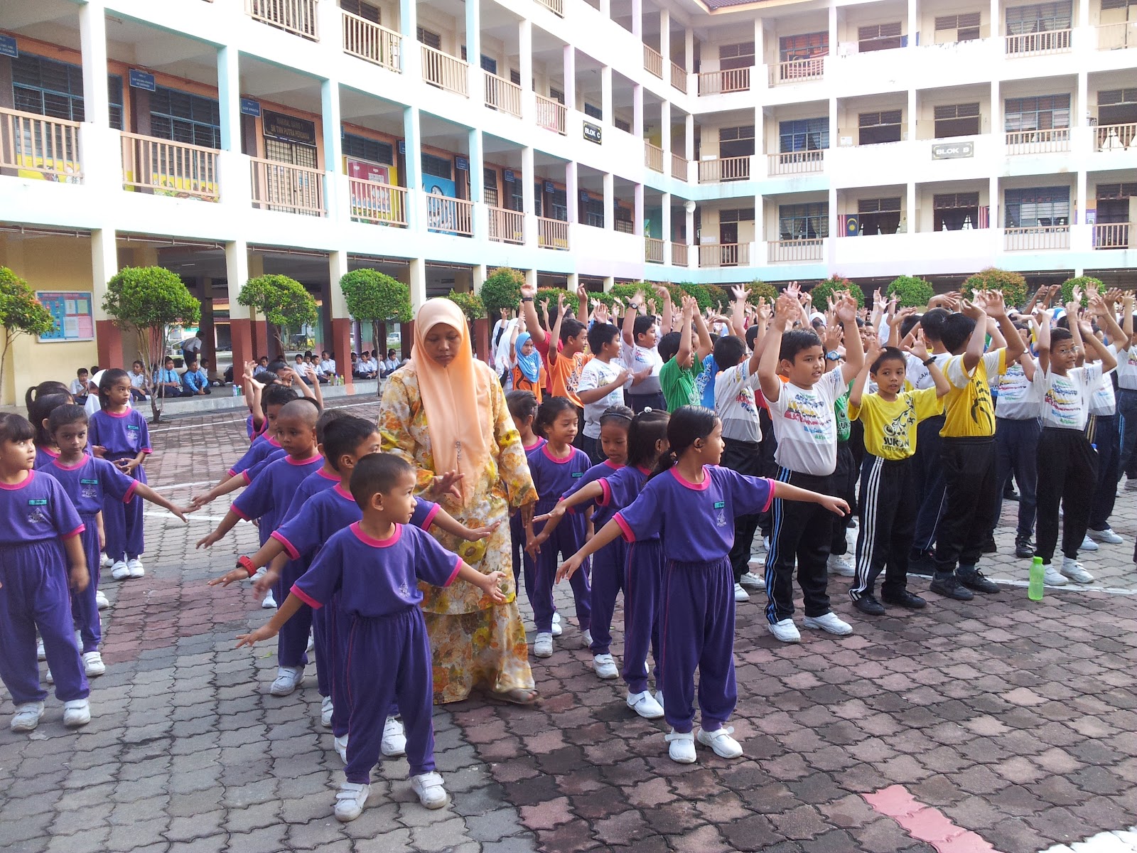 Sekolah Kebangsaan Taman Putra Perdana: SENAMROBIK SERENTAK 1MURID ...