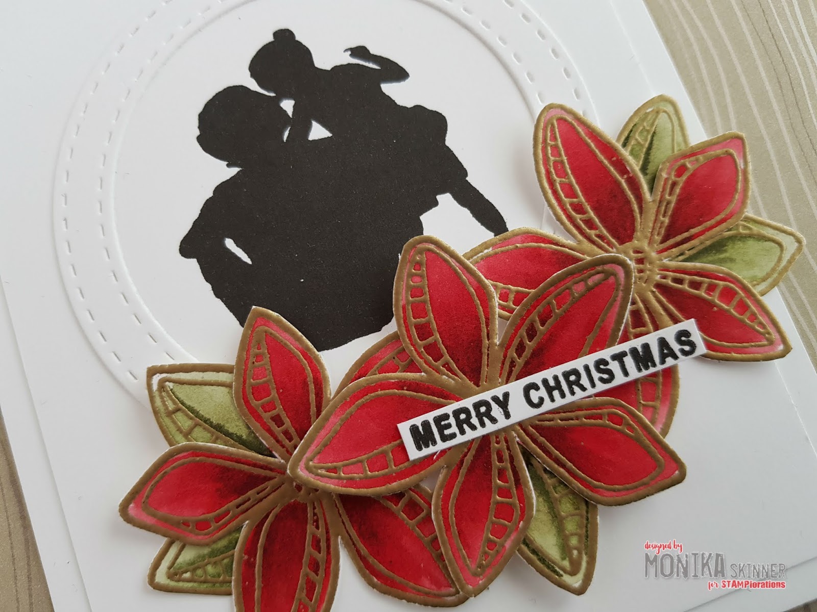 TinkerCards Designs: More Poinsettias