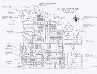 Tim in English: Salt Lake City Cemetery maps