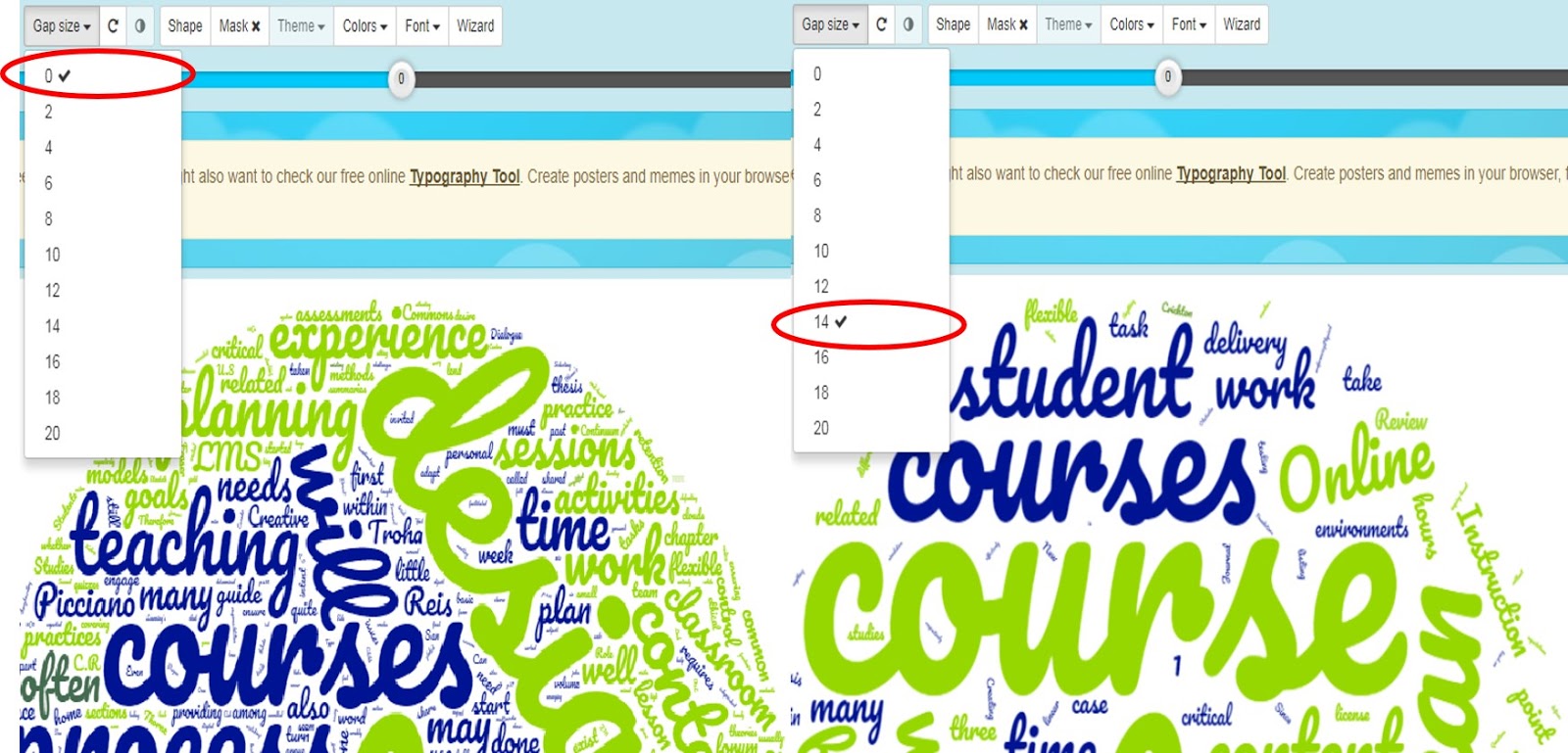 Blended Learning @ (Tech+Education) : How to create Wordcloud?