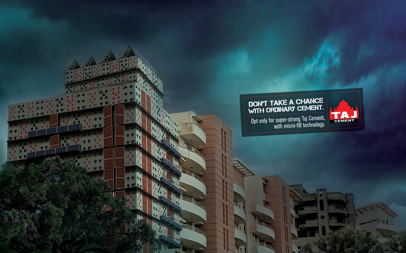 Habijabi: Taj Cement Hoarding Campaign