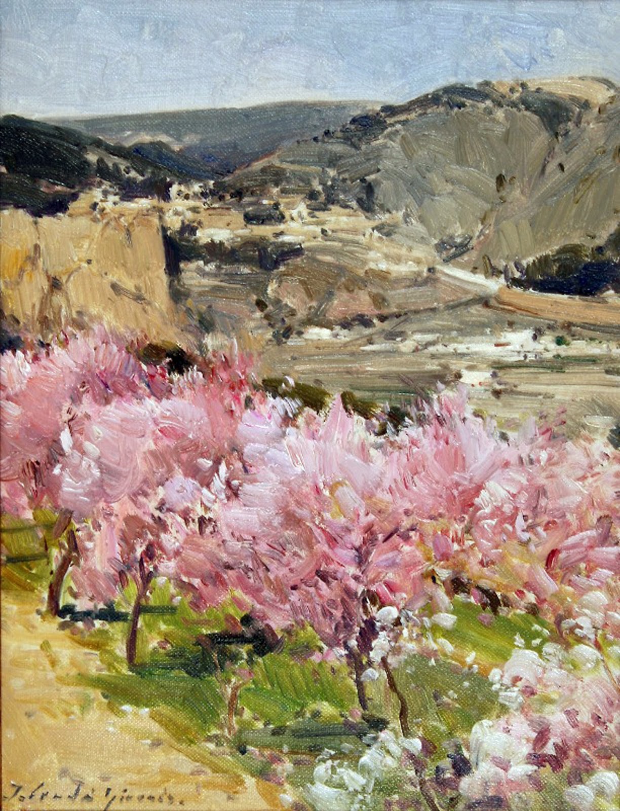 Paisajistas españoles del Siglo XIX y XX: Jorge Cerdá Gironés