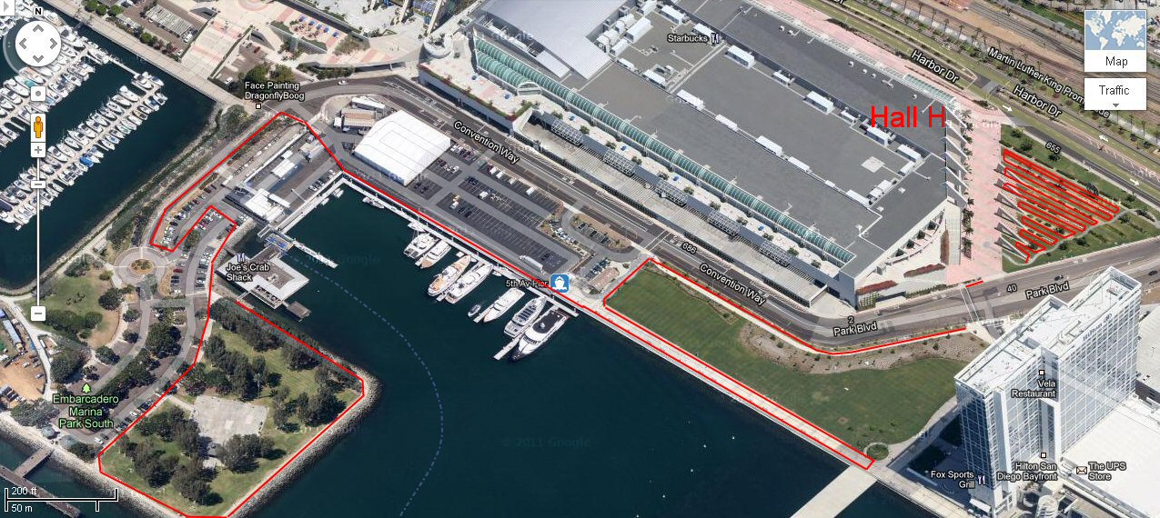 聽音樂的貓: 聖地牙哥動漫展排隊攻略