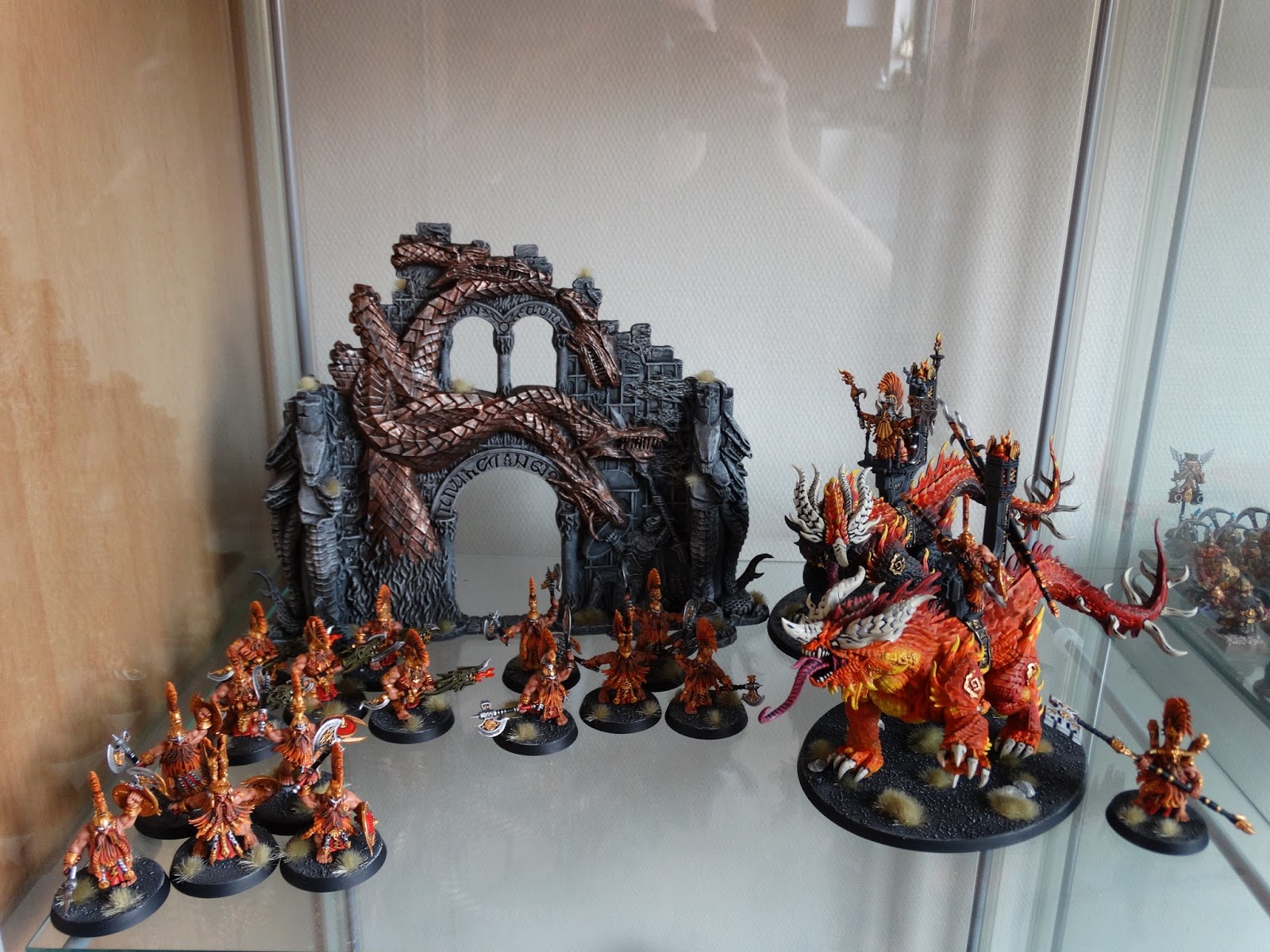Making miniatures with Mario: Age of Sigmar : Fyreslayers : Magmadroth ...
