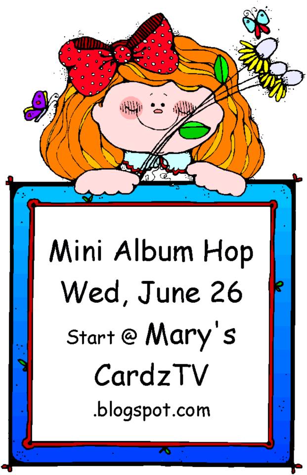 CARDZ TV: MINI ALBUM BLOG HOP!