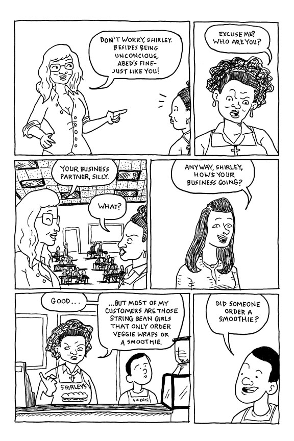 David Yoder's Awesome Art Blog: Community Fan Comic