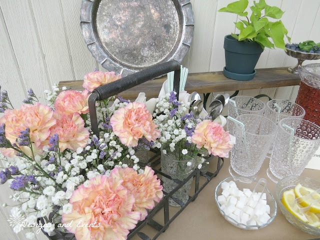 DesignsandEvents: Styling an Iced Tea Station