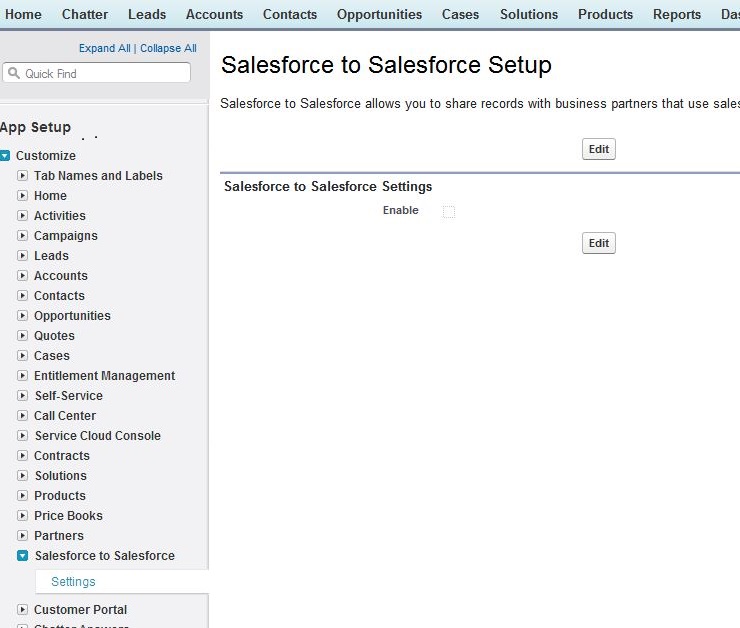 SFDC4Developer: Salesforce-to-Salesforce (S2S) Integration