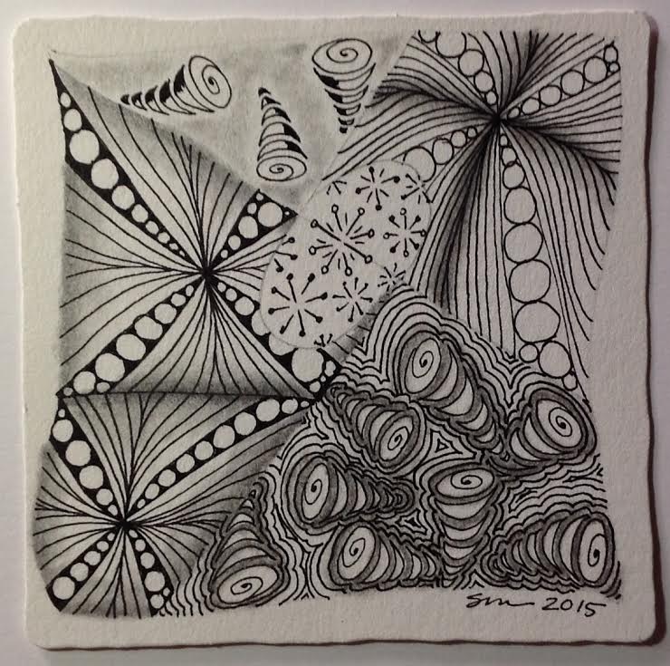 Tickled To Tangle: October 2015