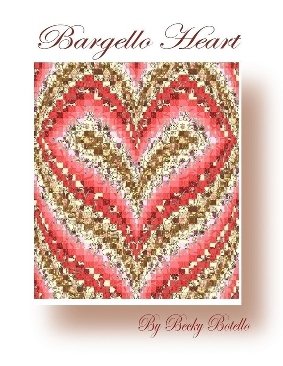 Tornado Alley Creations: Heart Bargello Quilt