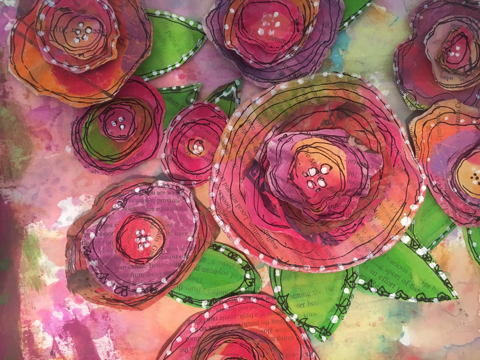 Whimsical Watercolor Plants