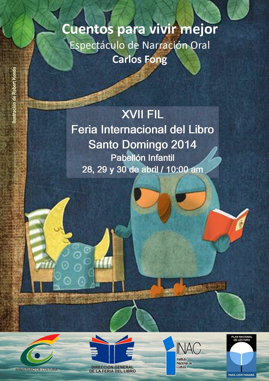 Literatura panameña hoy: EL 28 DE ABRIL, CARLOS FONG EN LA FERIA DEL ...