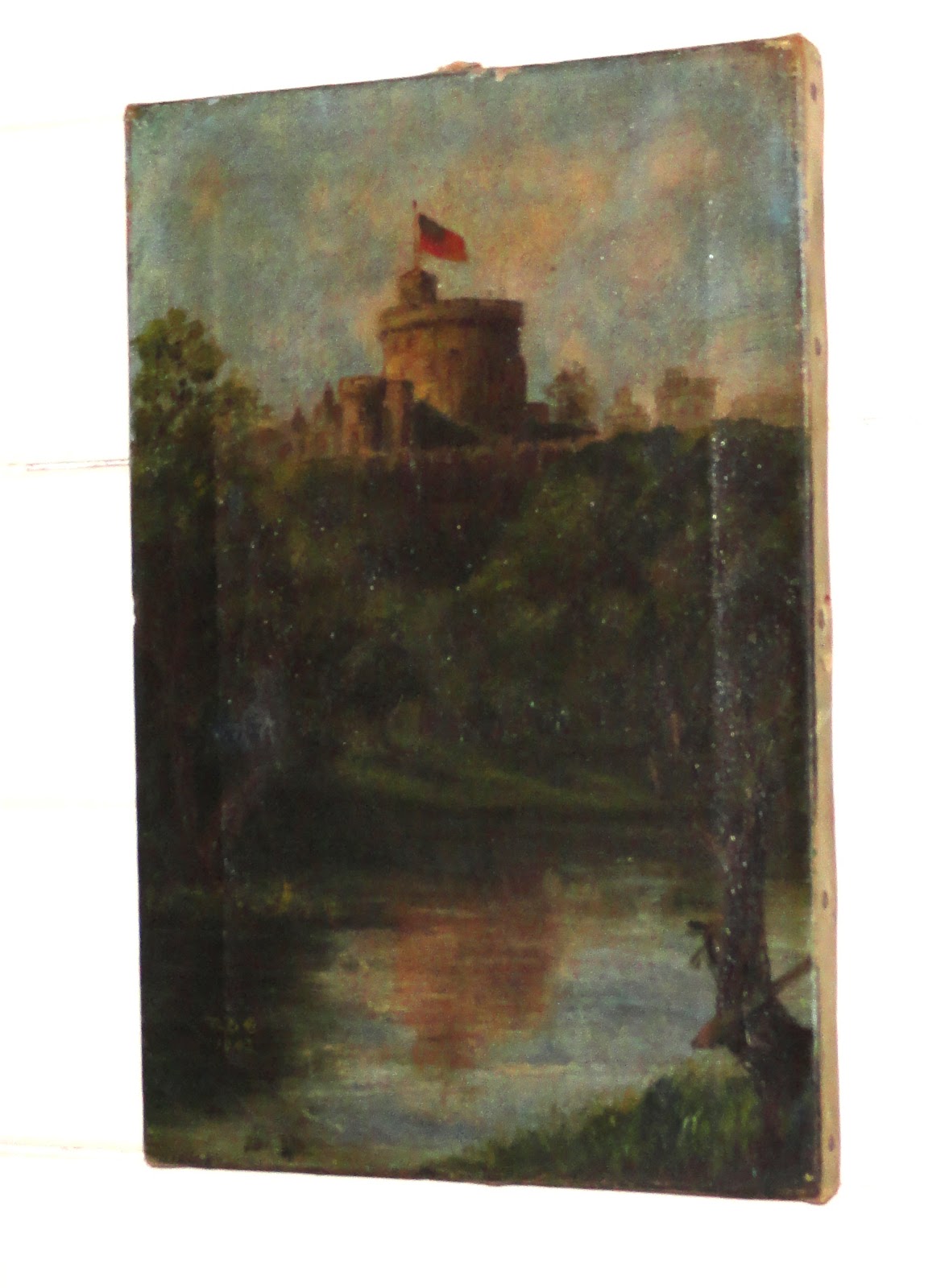 A Treasured Past: Collections: Castle Oil Painting
