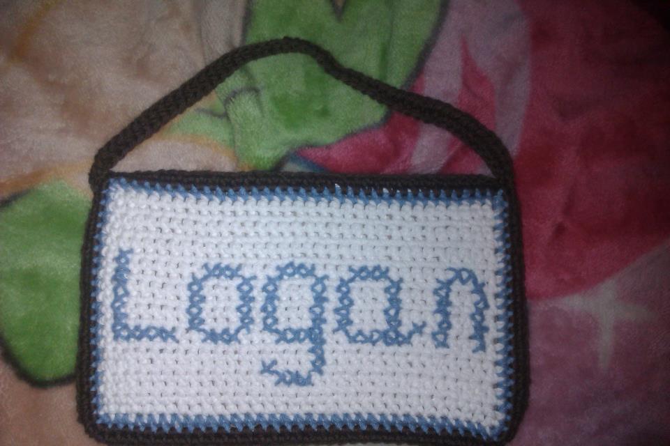 A look into our Growing Family: Custom Crochet Name Signs
