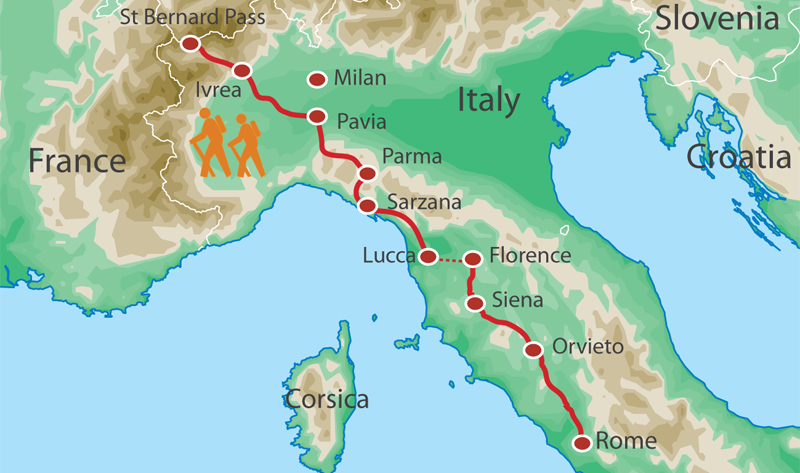 Via francigena