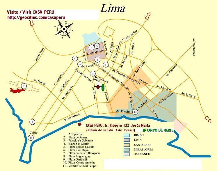 JESUS MARIA: Mapas de Jesús María