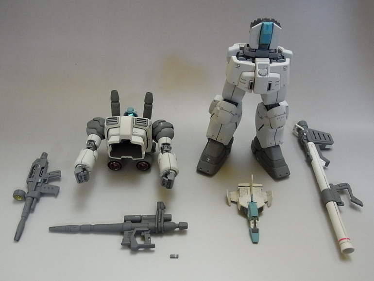 GUNDAM GUY: 1/144 Guncannon Integral - RG & Resin Kit Bash