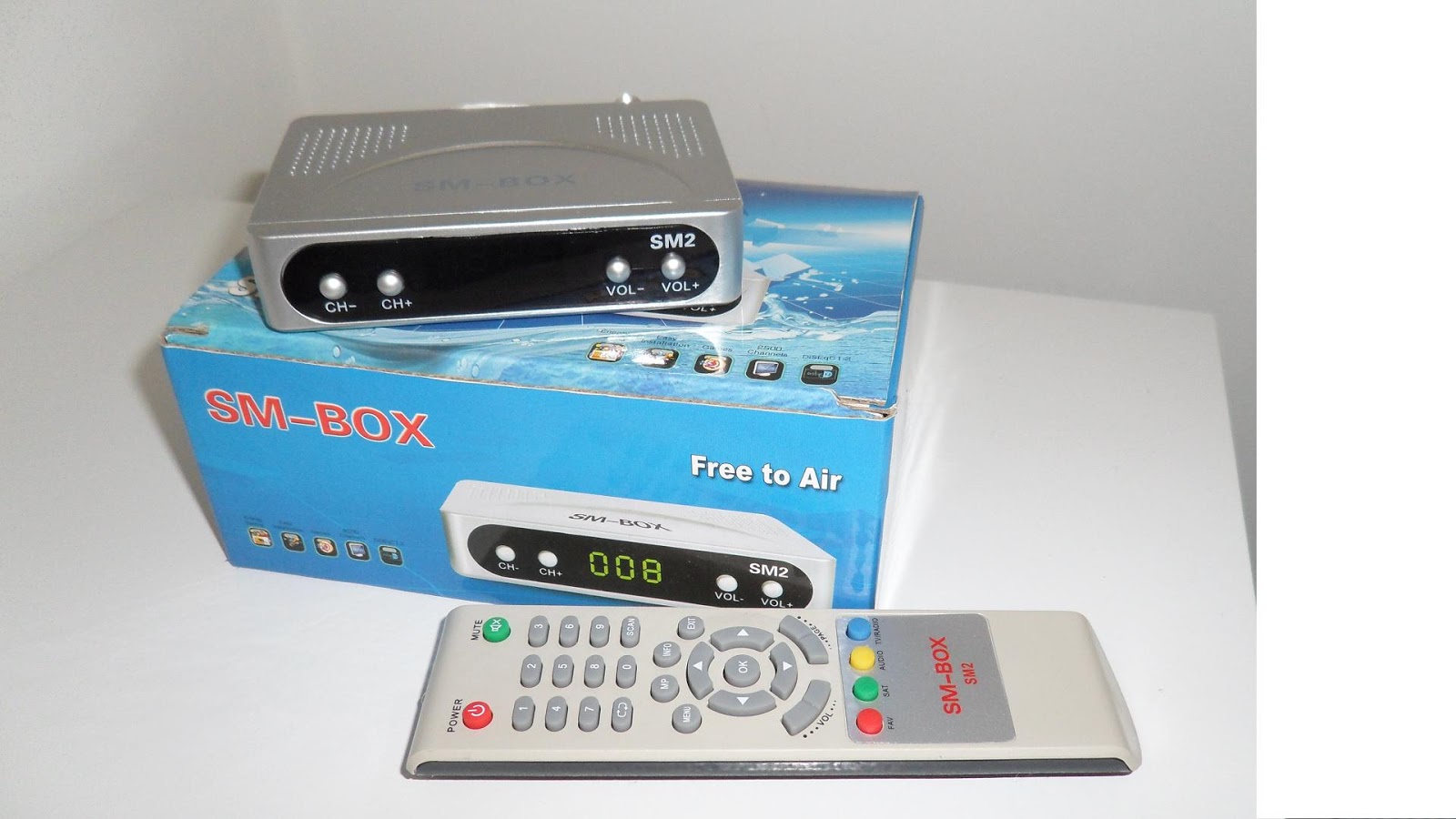 Minha antena: Novas atualizações SM Box SM2 modo dongle.