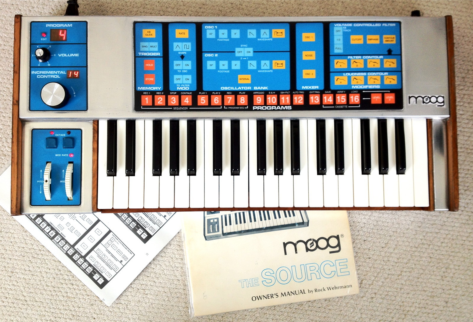 MATRIXSYNTH: MOOG SOURCE Analog Synthesizer