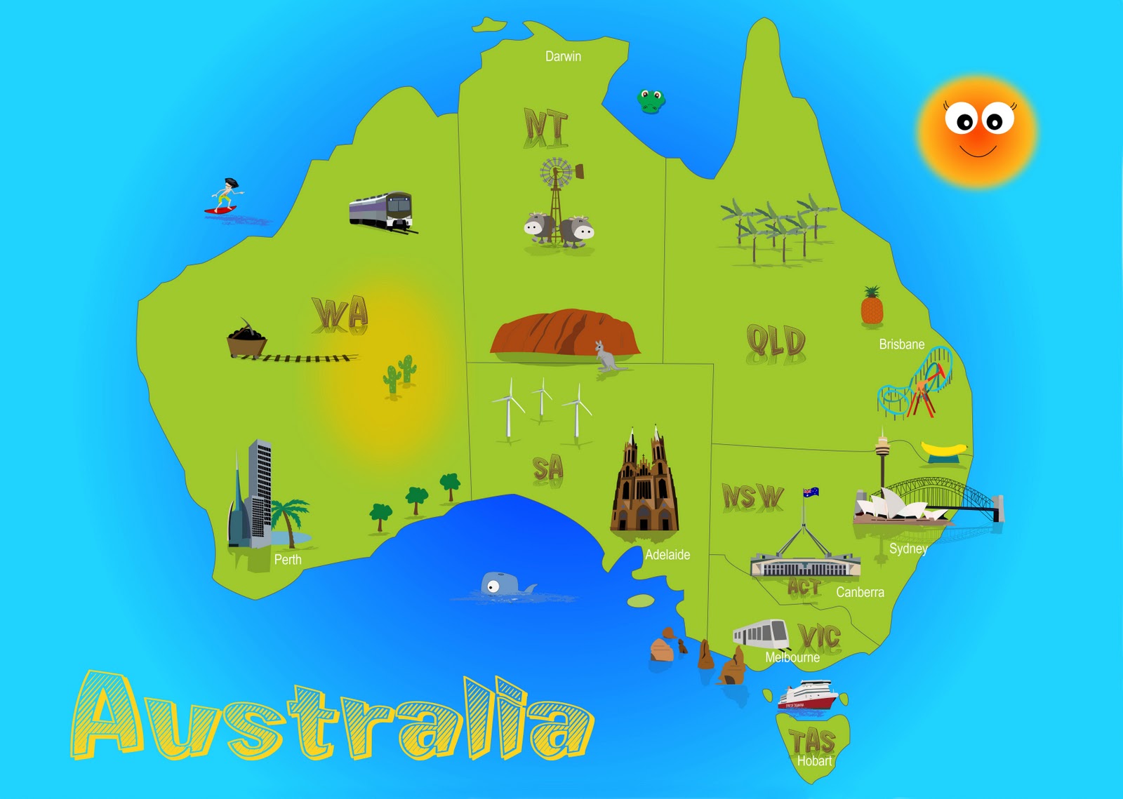Ashleighs' Design: Childrens Map Ashleighs' Design: Childrens Map