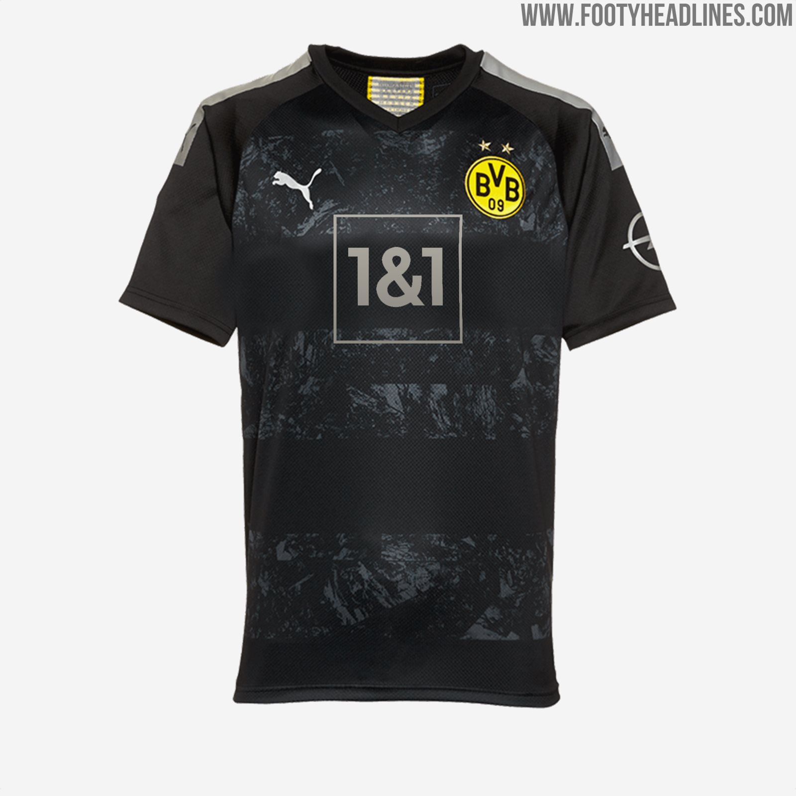 New BVB (Bundesliga-Only) Kit Sponsor - Here's How the 1&1' Logo Could ...