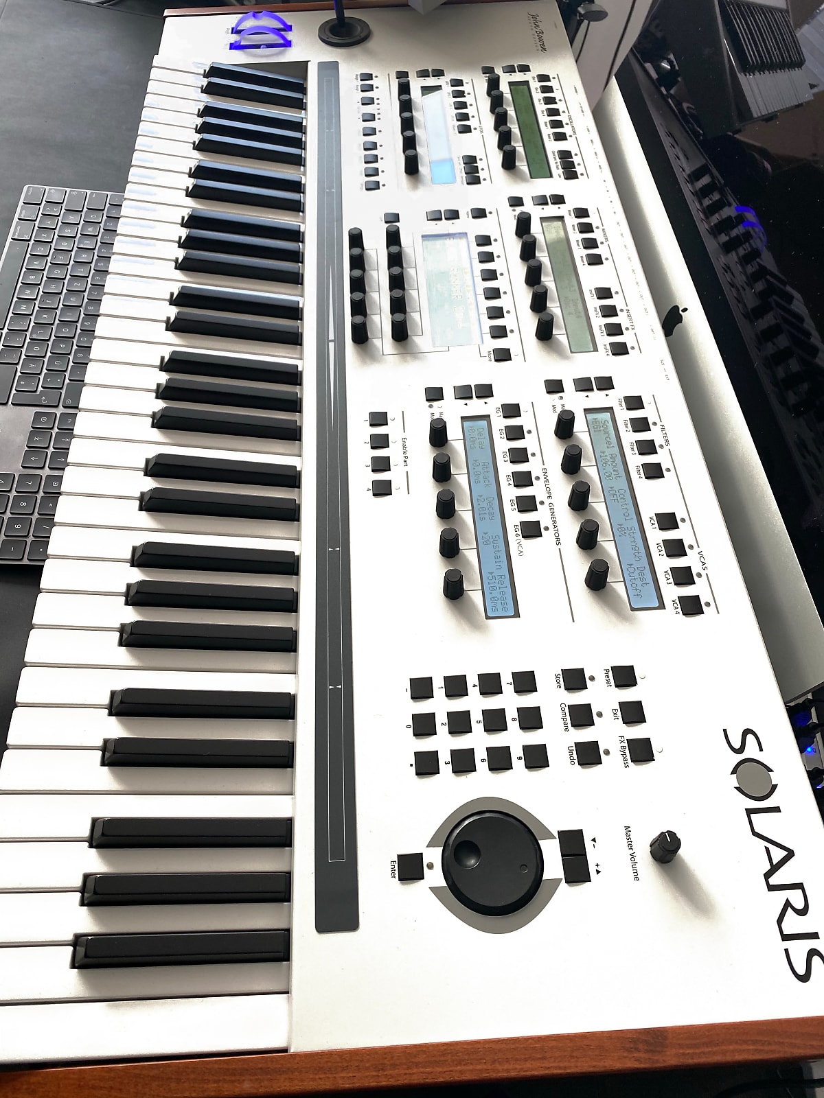 MATRIXSYNTH: John Bowen Synth Solaris 2018 White