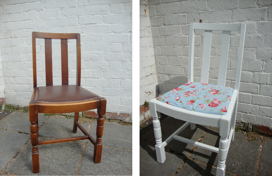 Words That Can Only Be Your Own: Made: upcycled chair