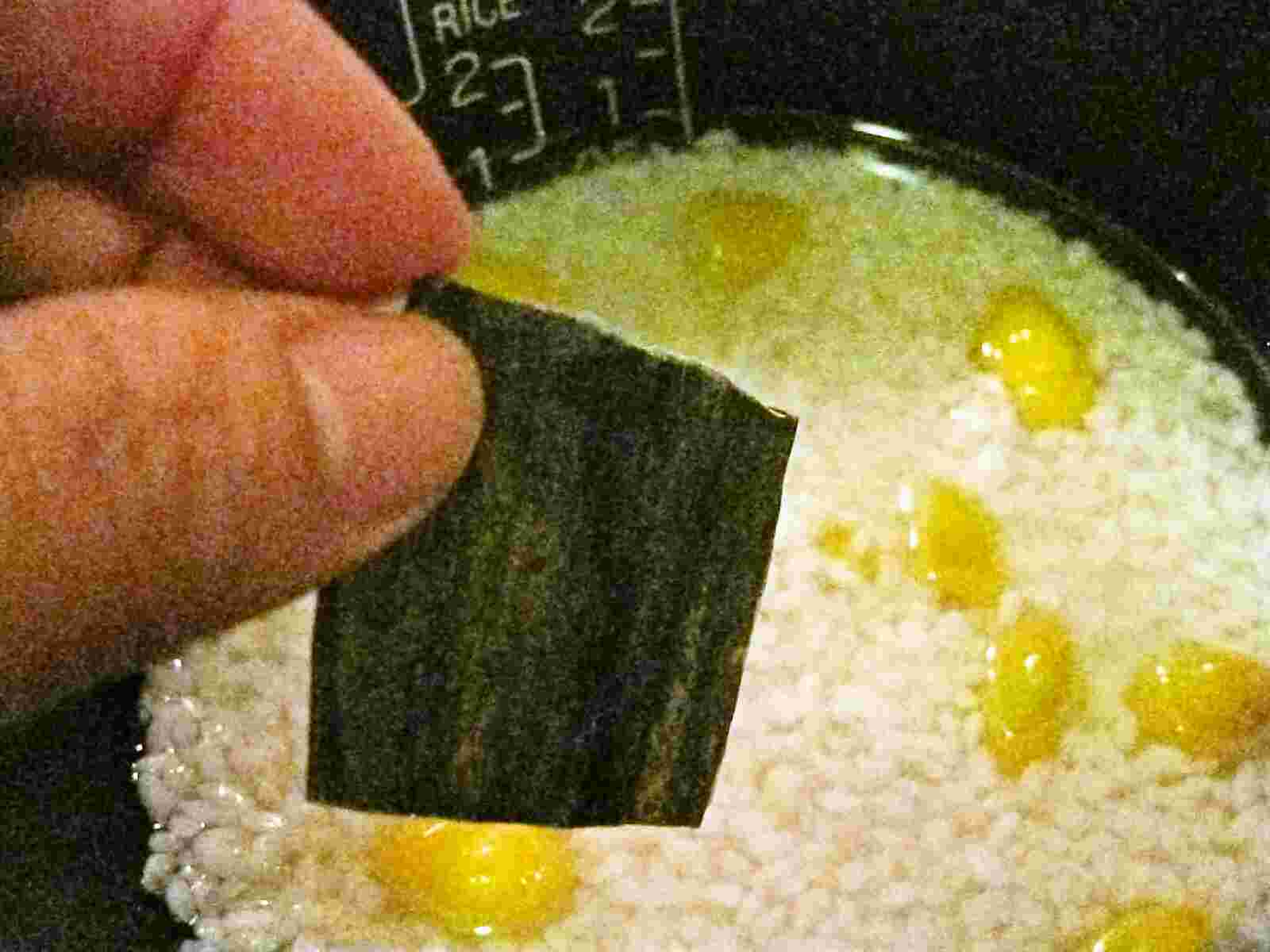 Recipes for Tom: Ginnan gohan / gingko nut rice