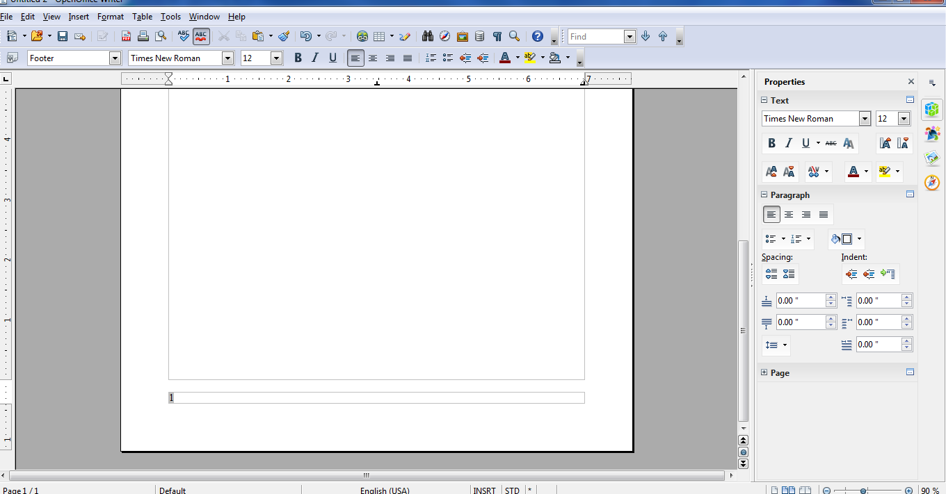 Cara Mengubah Format Angka Nomor Halaman Pada Apache OpenOffice - bagus3d