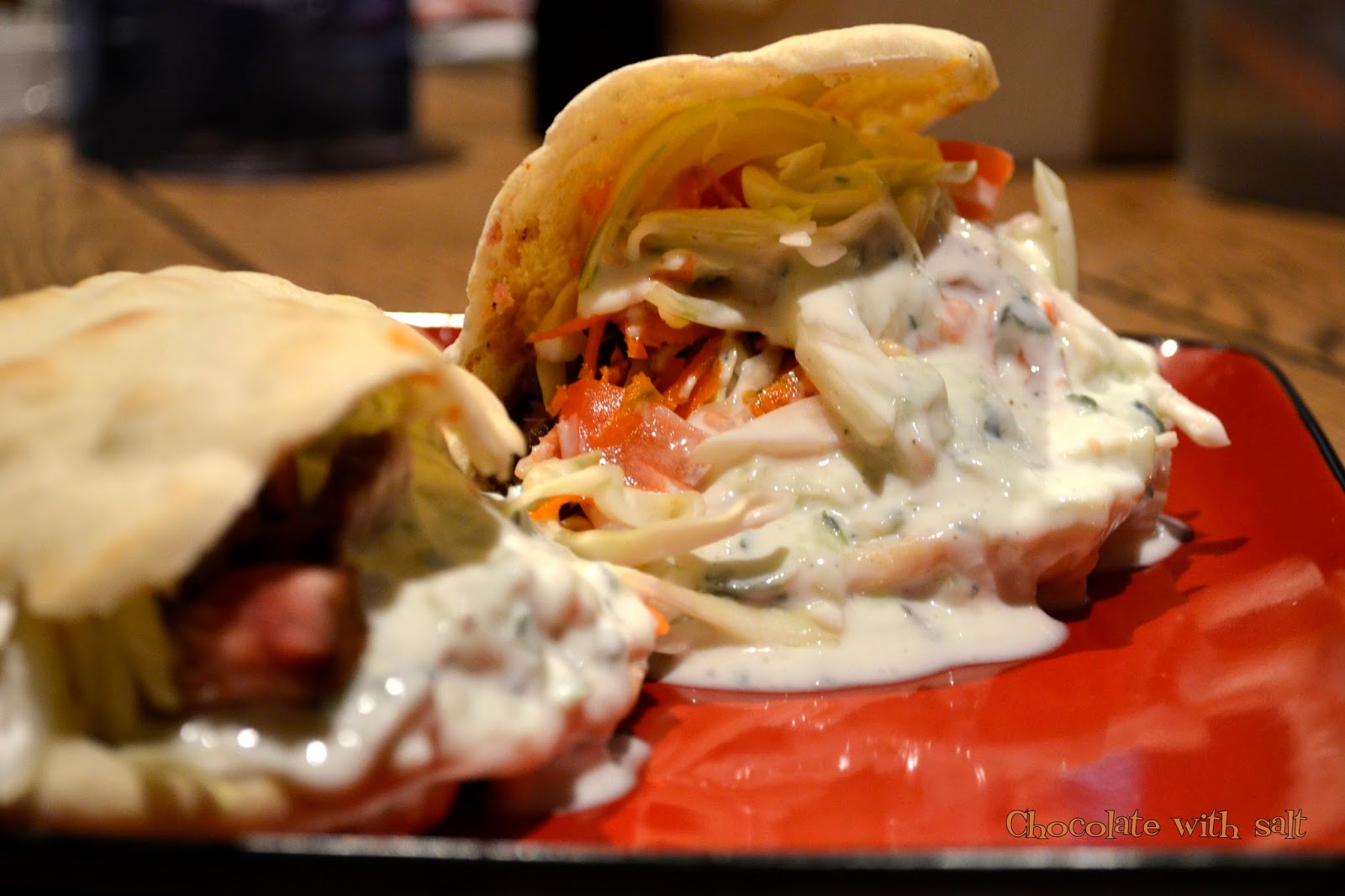 Chocolate with salt: Shawarma time - homemade and very lekker