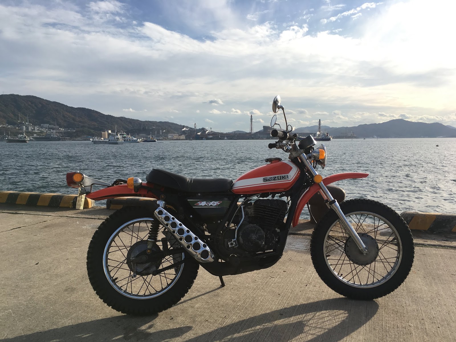 RePLAY MOTO SERVICE BLOG: TS400 シールドビーム
