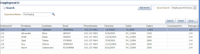 ADF Specialists Blog: ADF: Searching with ID while displaying Name in ...