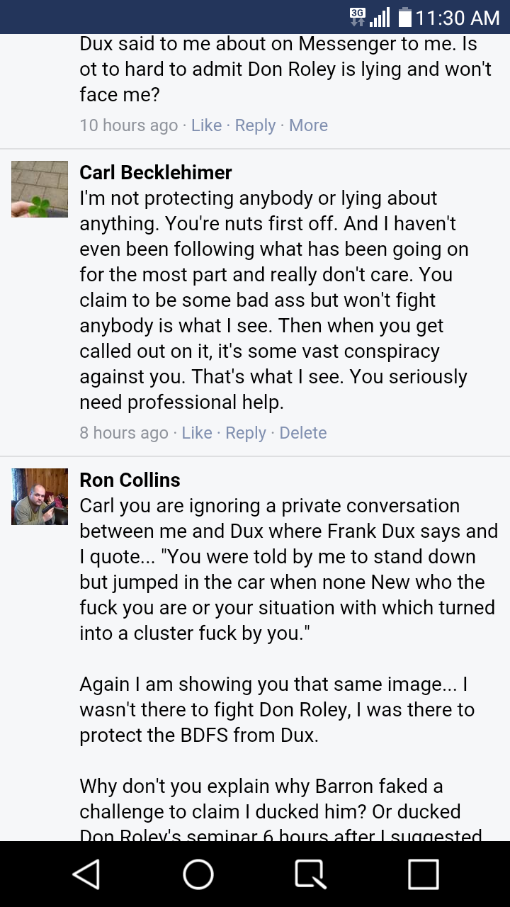 Black Dragon Ninjitsu: Frank Dux: Proof he sent BDFS members to Don ...