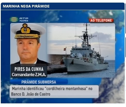 Ultimas Curiosidades: Marinha nega pirâmide no mar dos Açores (Vídeo)
