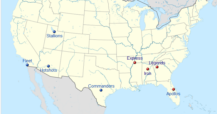 Next Major League Expansion Team: AAF - Alliance of American Football ...