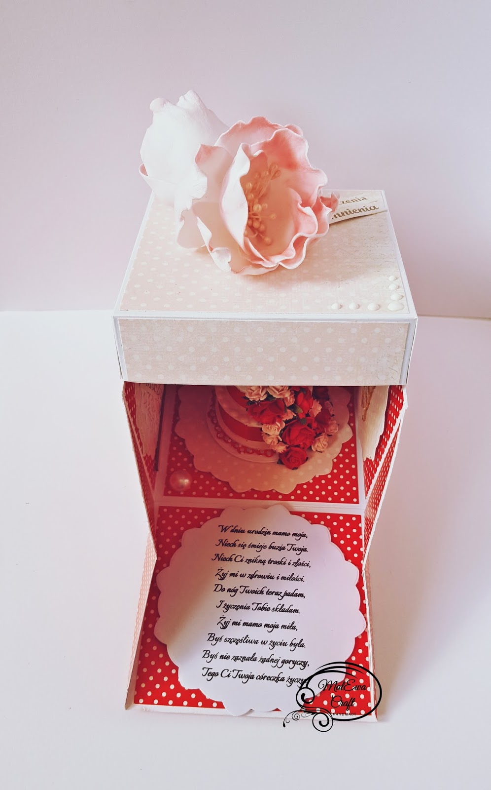 MalEwa Craft Handmade: Red Box II