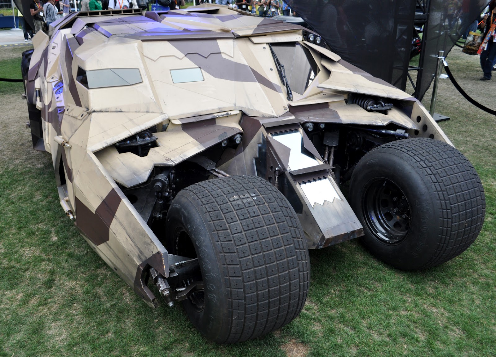 Just A Car Guy: The Camouflage Tumblr Batman vehicle at Comic Con, but ...