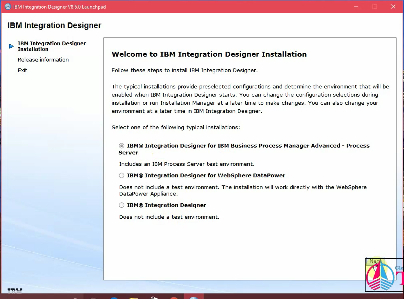 Installing IBM Integration Designer v8.5.7