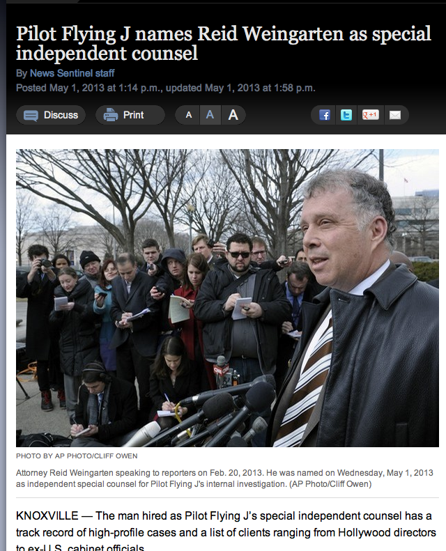 Haslam Family Business FBI & IRS Raid Commentary: Reid Weingarten ...