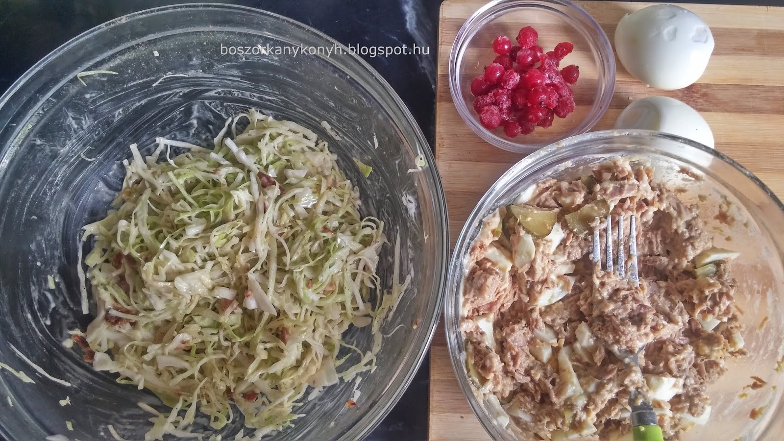 Boszorkánykonyha: Káposztás tonhal saláta