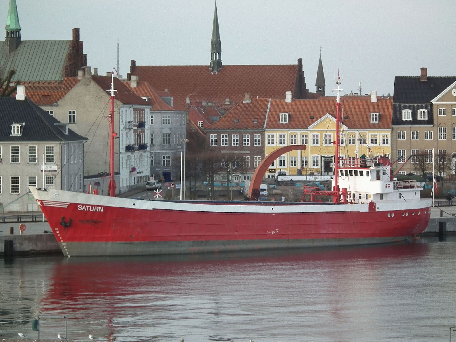 The Things I Enjoy: The classic freighter Saturn in Helsingør